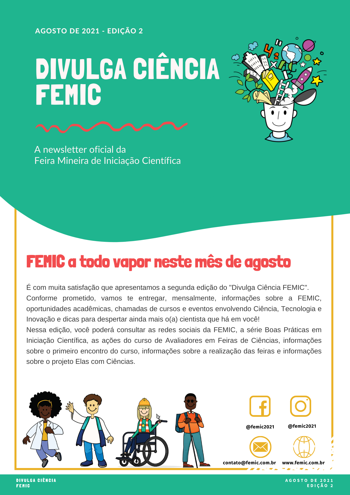 [Publicações] Divulga Ciência FEMIC – FEMIC